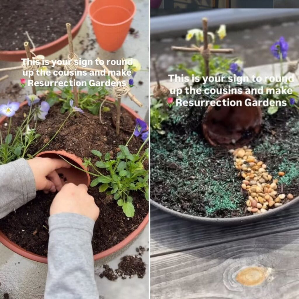 Jardín de la Resurrección: una Forma Creativa de Vivir la Fe en Familia ...